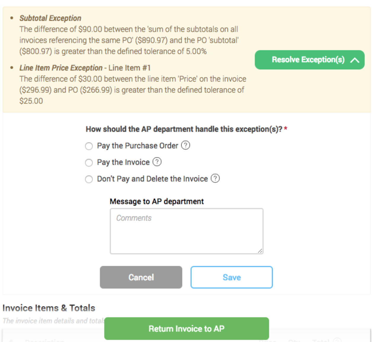 Understanding Exception Handling – Vroozi HelpDesk Understanding Exception Handling – Vroozi HelpDesk