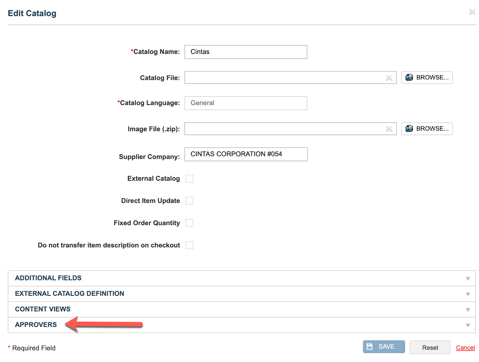 Configure Catalog Approvals – Vroozi HelpDesk